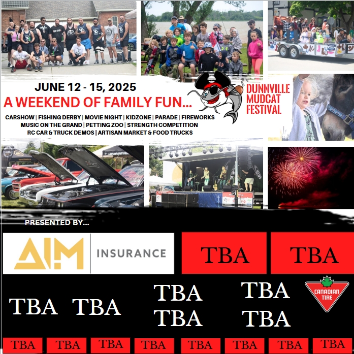 2025 – Overall Festival – Sponsor Package – DUNNVILLE MUDCAT FESTIVAL
