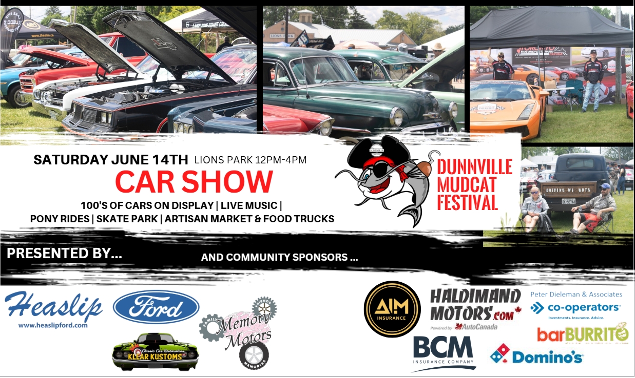 2025 Car Show Sponsorship – DUNNVILLE MUDCAT FESTIVAL